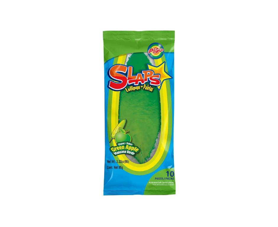 GREEN APPLE SLAPS ® – Dulces Pigui USA